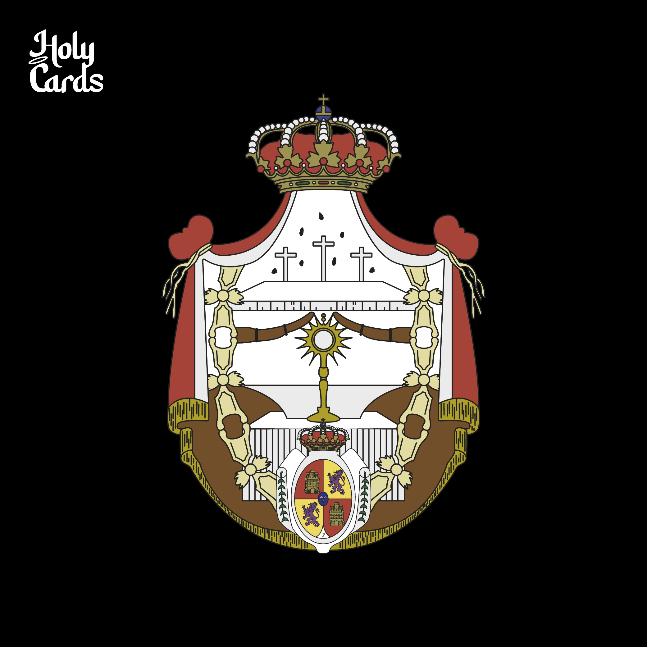 El Santo Entierro - holycards